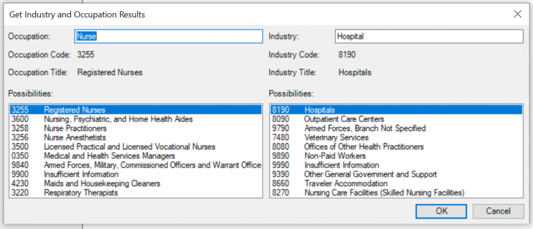 Making Industry and Occupation Information Useful for Public Health: A ...