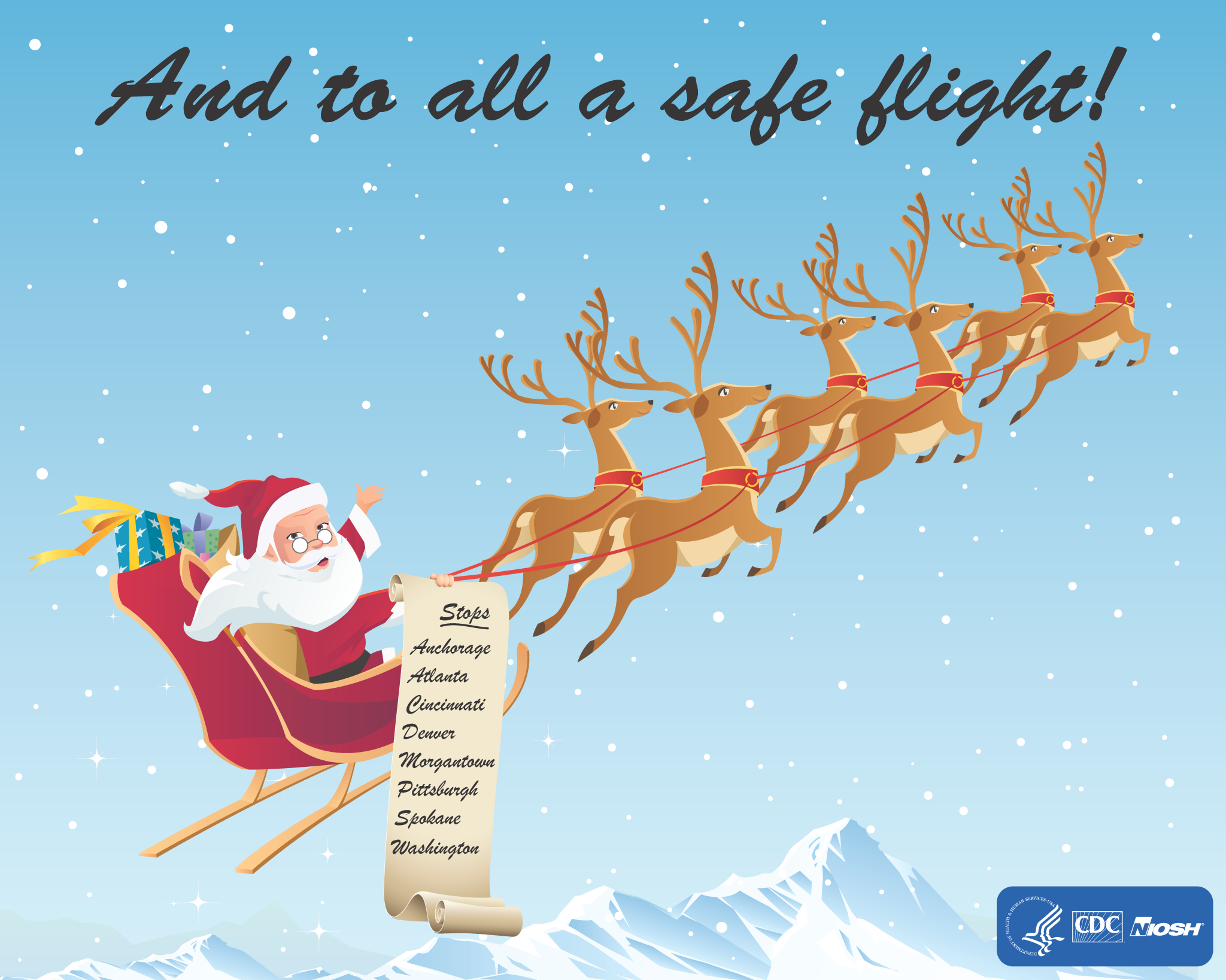 And to All a Safe Flight: Transportation Safety Tips for Santa | Blogs ...